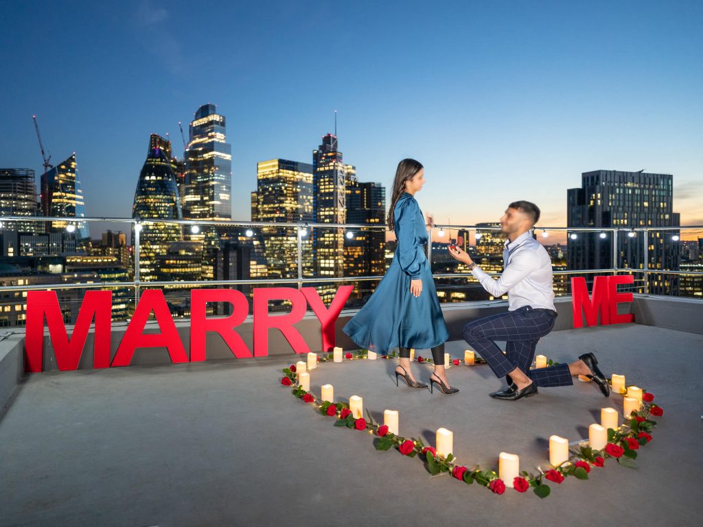 London Rooftop Proposal from £899