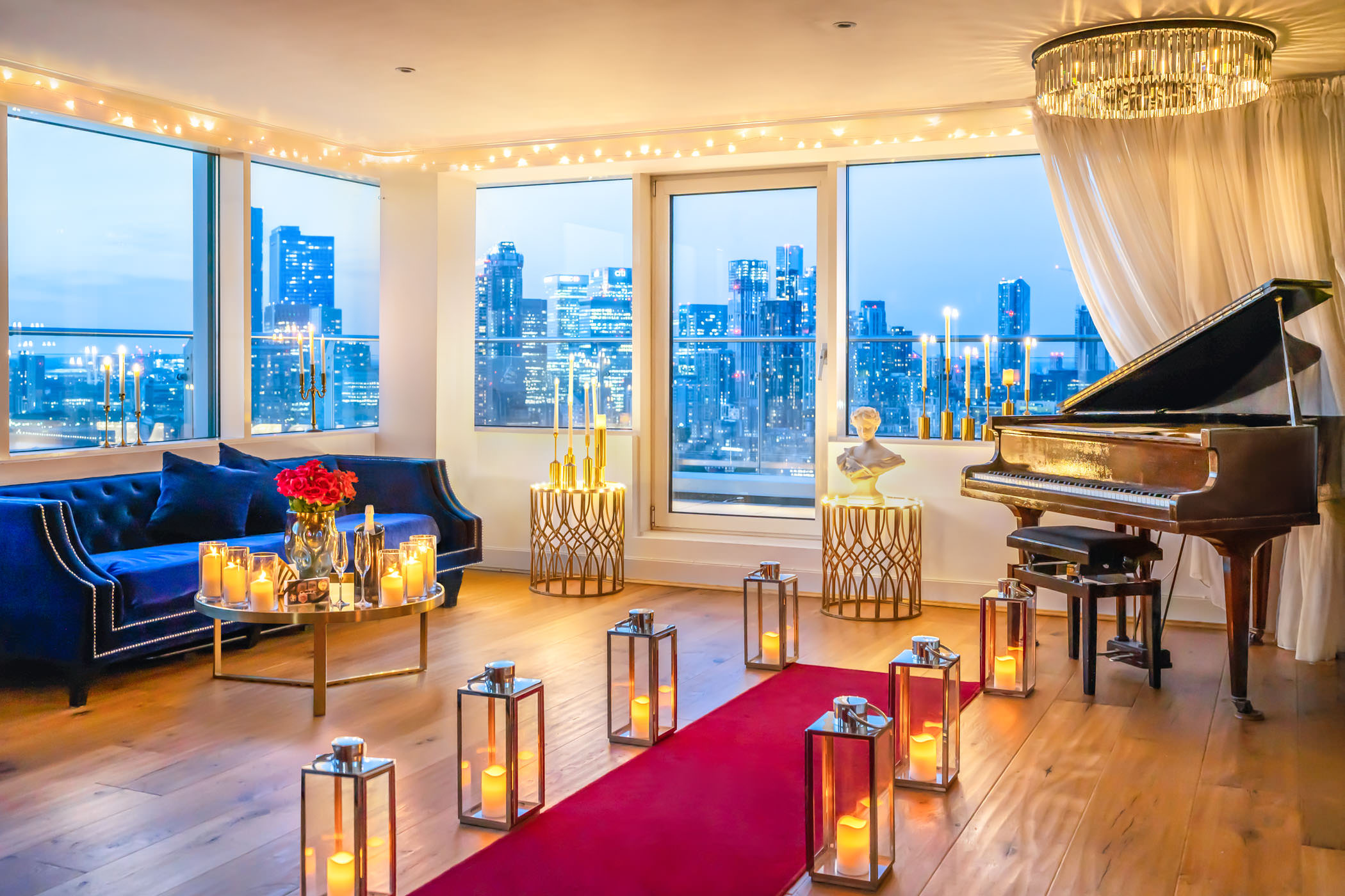 LONDON PENTHOUSE PROPOSAL GOLD